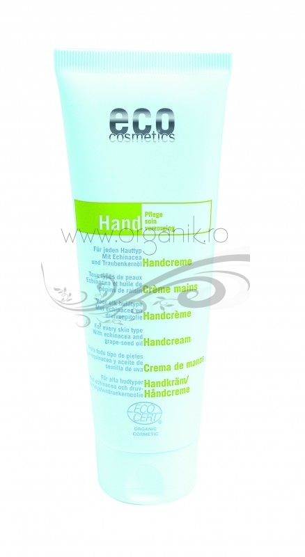 PROMO Crema maini bio cu echinacea si ulei de struguri - Eco Cosmetics