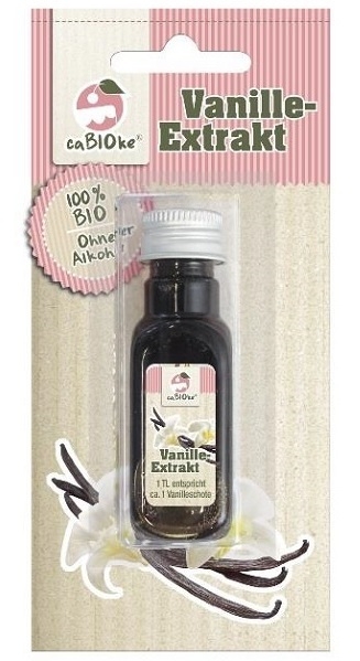 Extract de vanilie Bourbon BIO pentru deserturi, 20ml - caBioke | Prova.ro